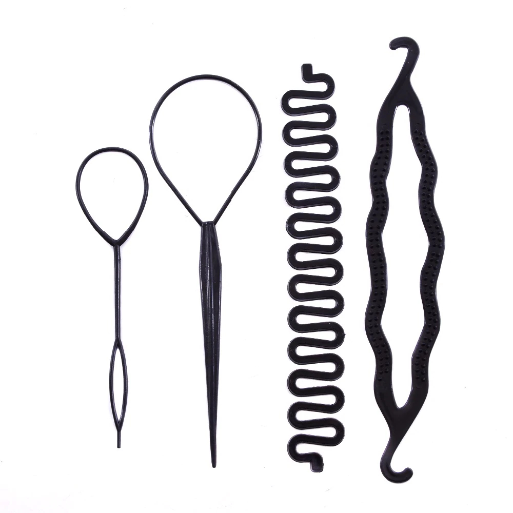 Set of 4 Hair Braiding Tools - My Life In Zen